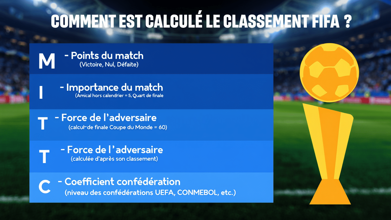 classement mondial FIFA : le top des meilleures nations