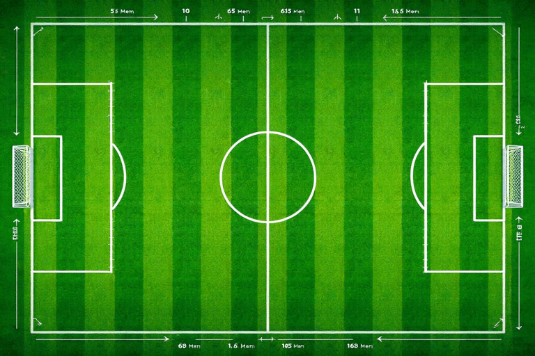 dimensions d'un terrain de foot : normes FIFA - guide de conformité